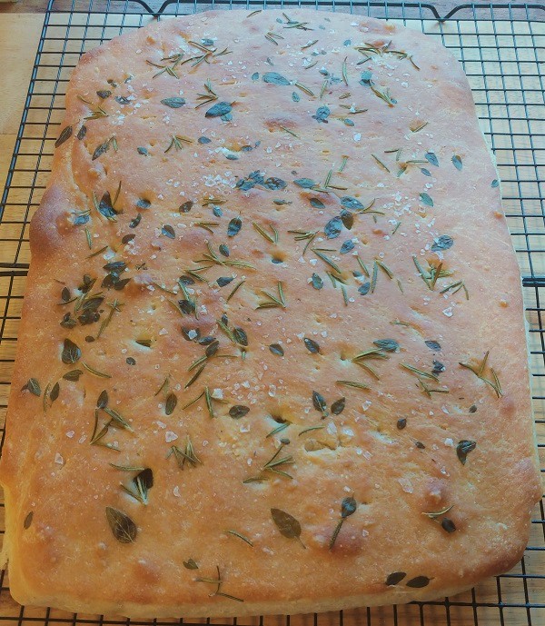 Herbed Focaccia With Poolish – FlatbreadGarden
