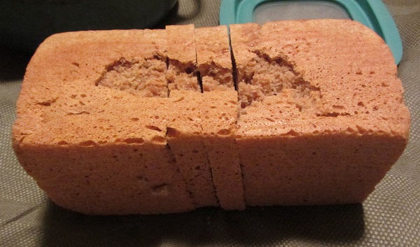 Pullman Pan 50/50 Sandwich Loaf, Sticking To The Side Of The Pan With ...